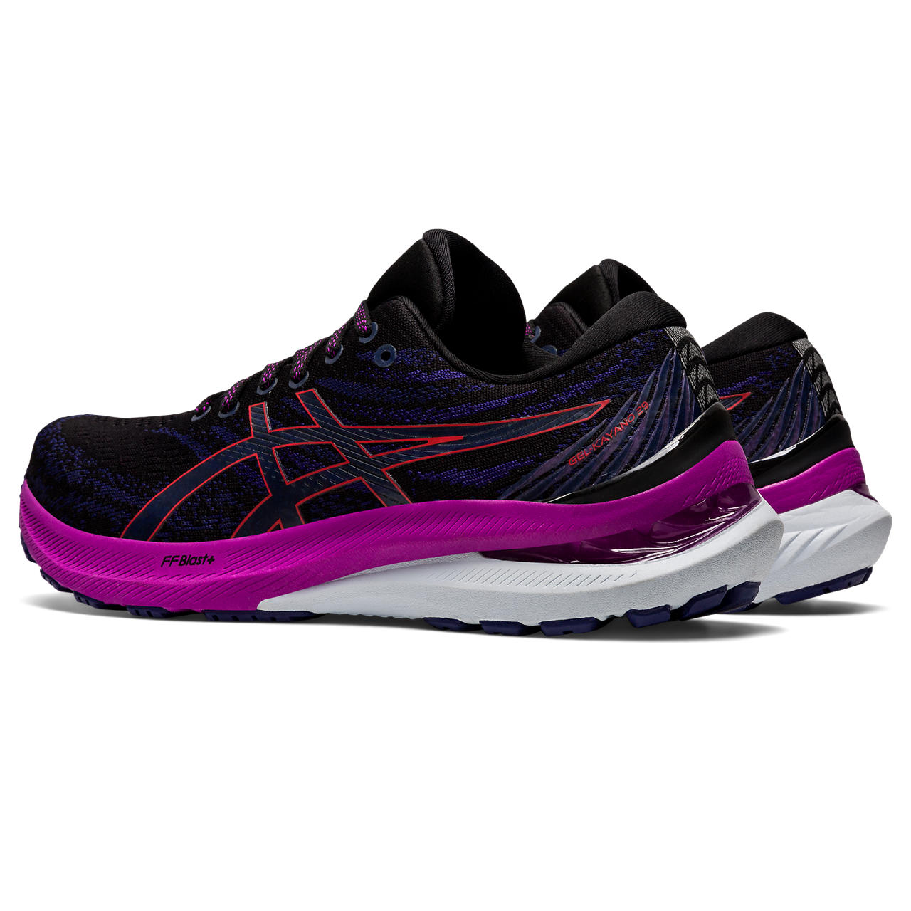 Gel-Kayano 29 Kadın Siyah Mor Koşu Ayakkabısı 1012B272-003
