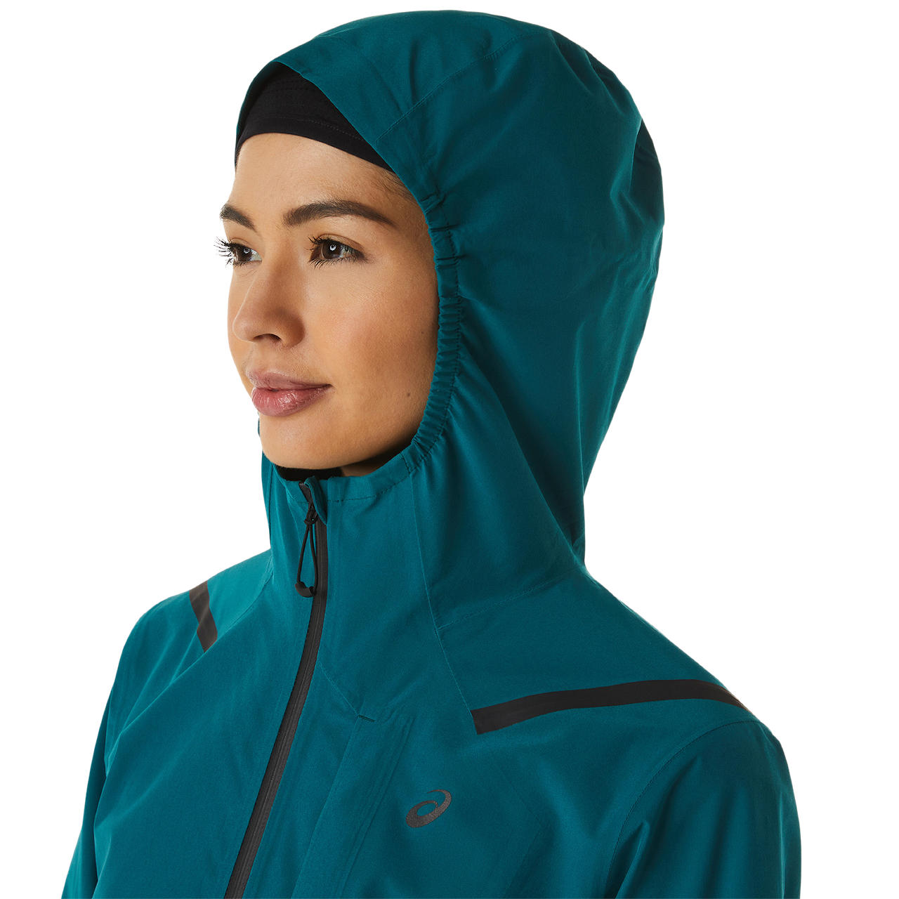 Asics Accelerate Waterproof 2.0 Jacket Kadın Yeşil Ceket 2012C219-301