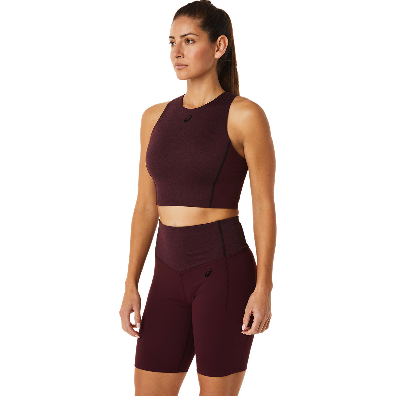 Asics Flexform Color Block Bra Top Kadın Bordo Sporcu Sütyeni 2032C515-500