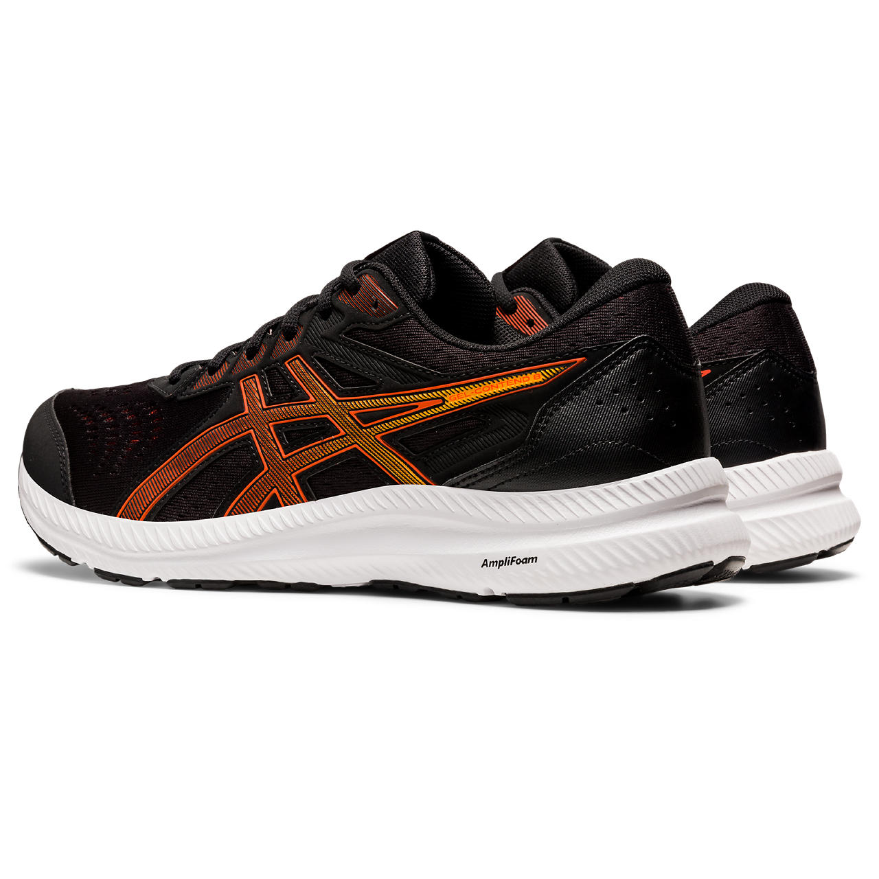 Asics Gel-contend 8 Erkek Siyah Turuncu Koşu Ayakkabısı 1011B492-004