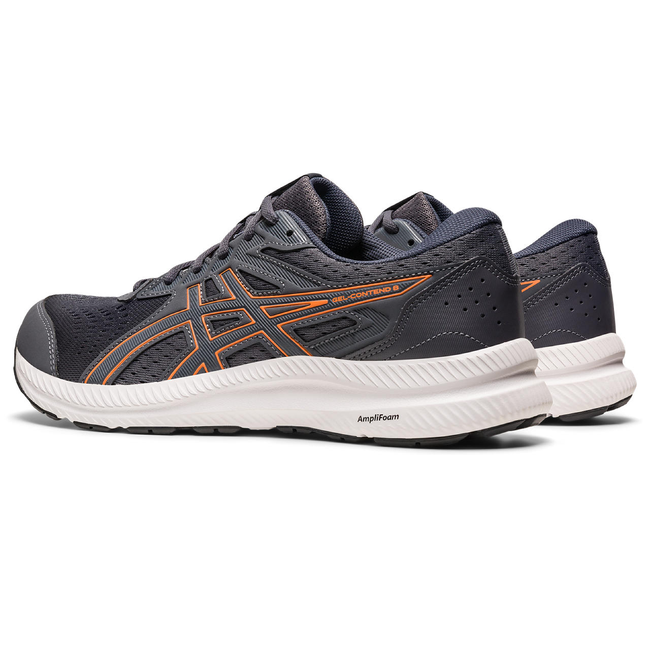 Asics Gel-contend 8 Erkek Gri Turuncu Koşu Ayakkabısı 1011B492-024