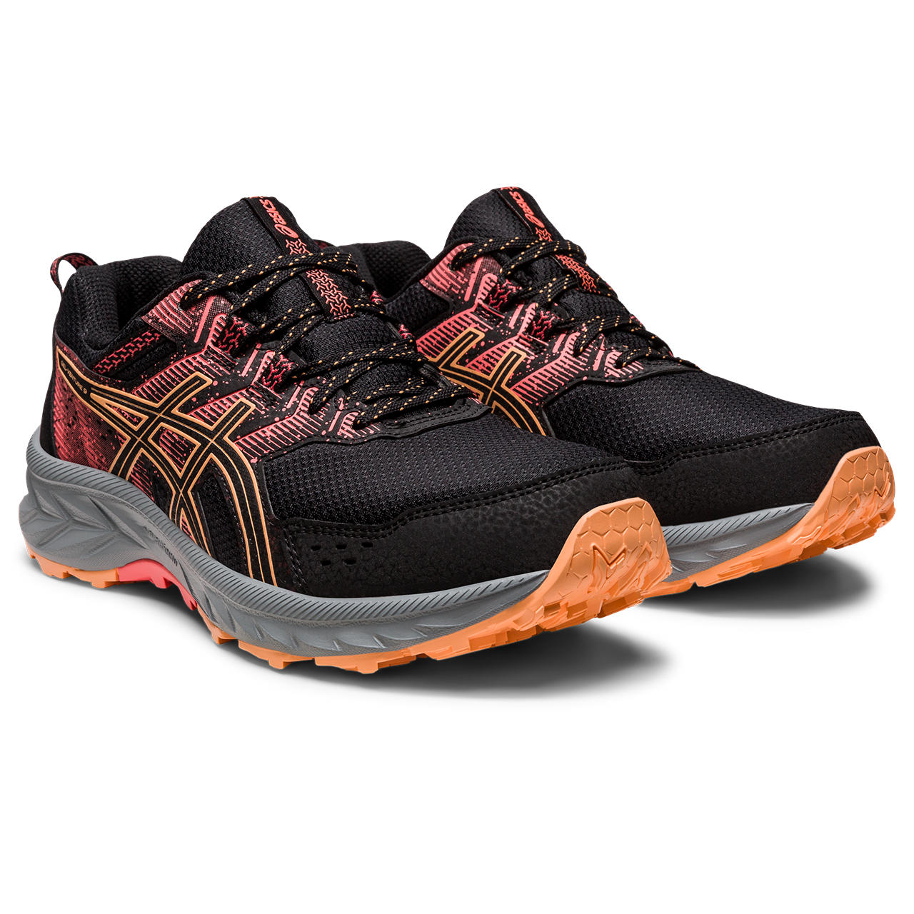 Asics Gel-venture 9 Kadın Siyah Pembe Outdoor Koşu Ayakkabısı 1012B313-004