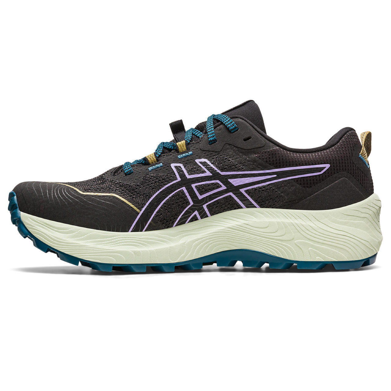 Asics Gel-trabuco 11 Kadın Siyah Mavi Outdoor Koşu Ayakkabısı 1012B424-001