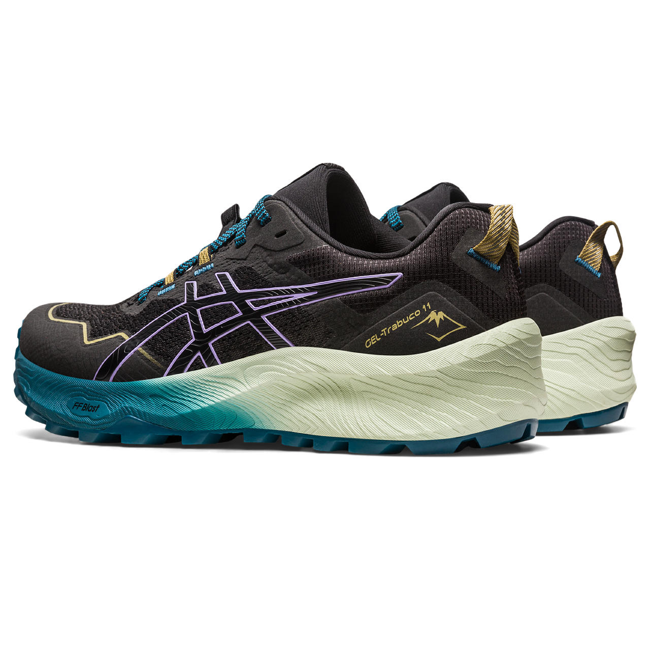 Asics Gel-trabuco 11 Kadın Siyah Mavi Outdoor Koşu Ayakkabısı 1012B424-001