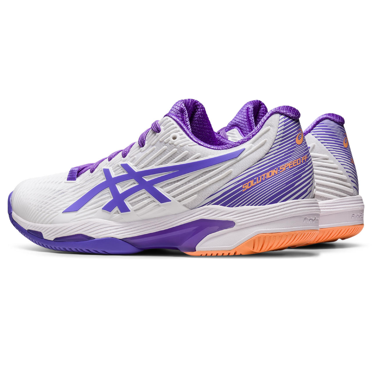 Asics Solution Speed Ff 2 Kadın Beyaz Mavi Tenis Ayakkabısı 1042A136-104