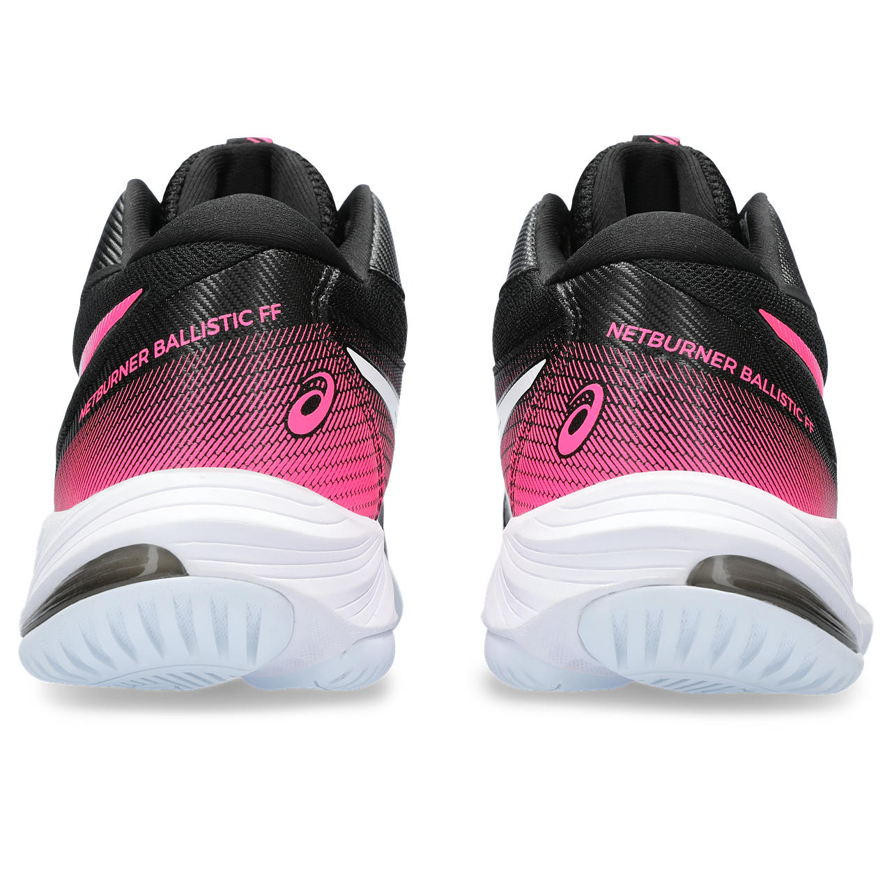 Asics Netburner Ballistic Ff Mt 3 Kadın Siyah Pembe Voleybol Ayakkabısı 1052A070-003