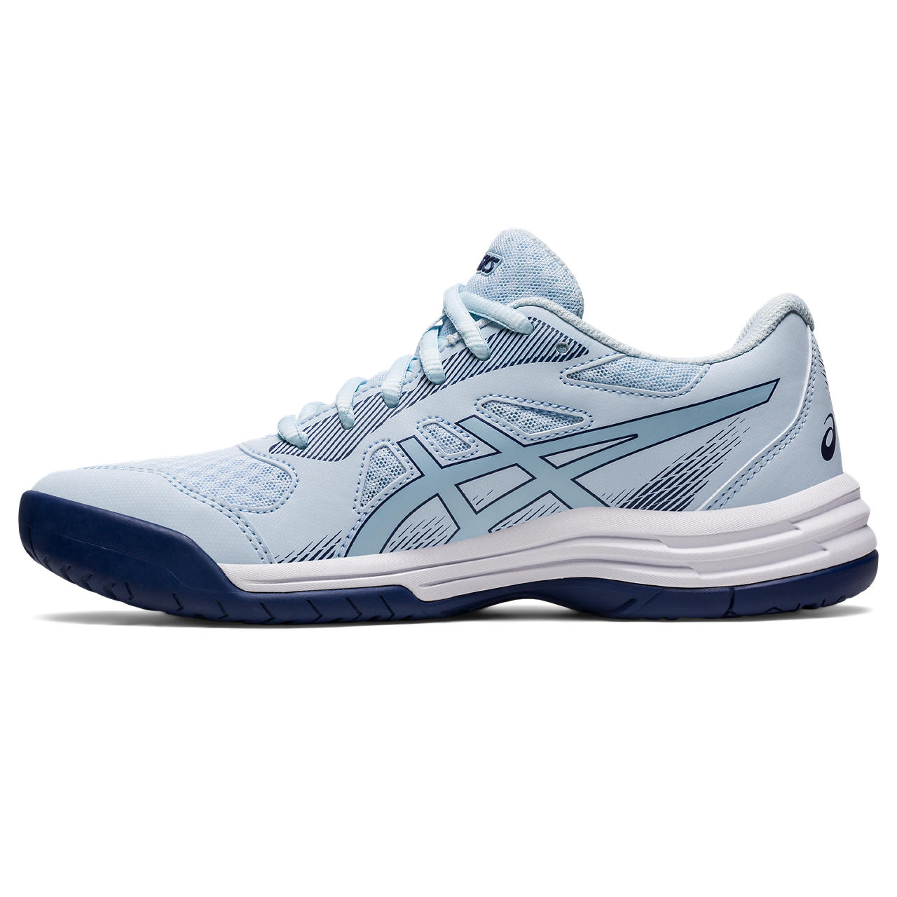 Asics Upcourt 5 Kadın Mavi Voleybol Ayakkabısı 1072A088-401