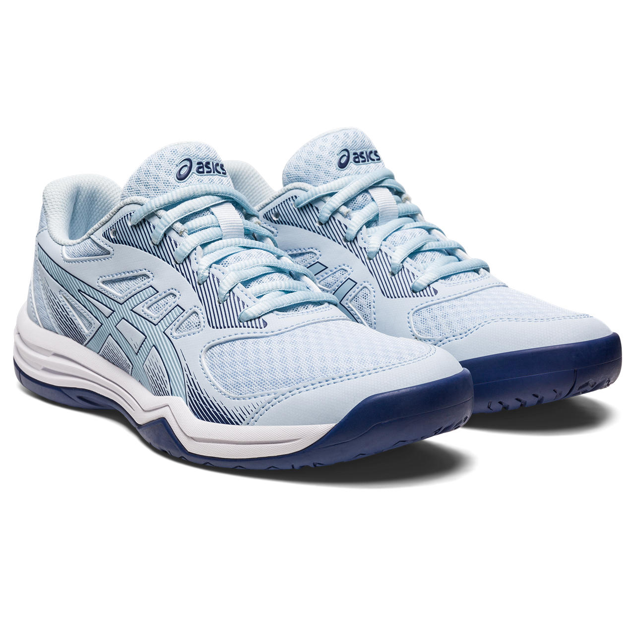 Asics Upcourt 5 Kadın Mavi Voleybol Ayakkabısı 1072A088-401