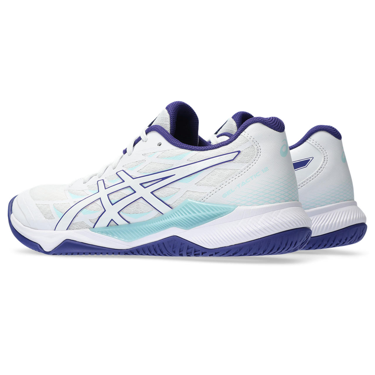Asics Gel-tactic 12 Kadın Beyaz Mor Voleybol Ayakkabısı 1072A092-101