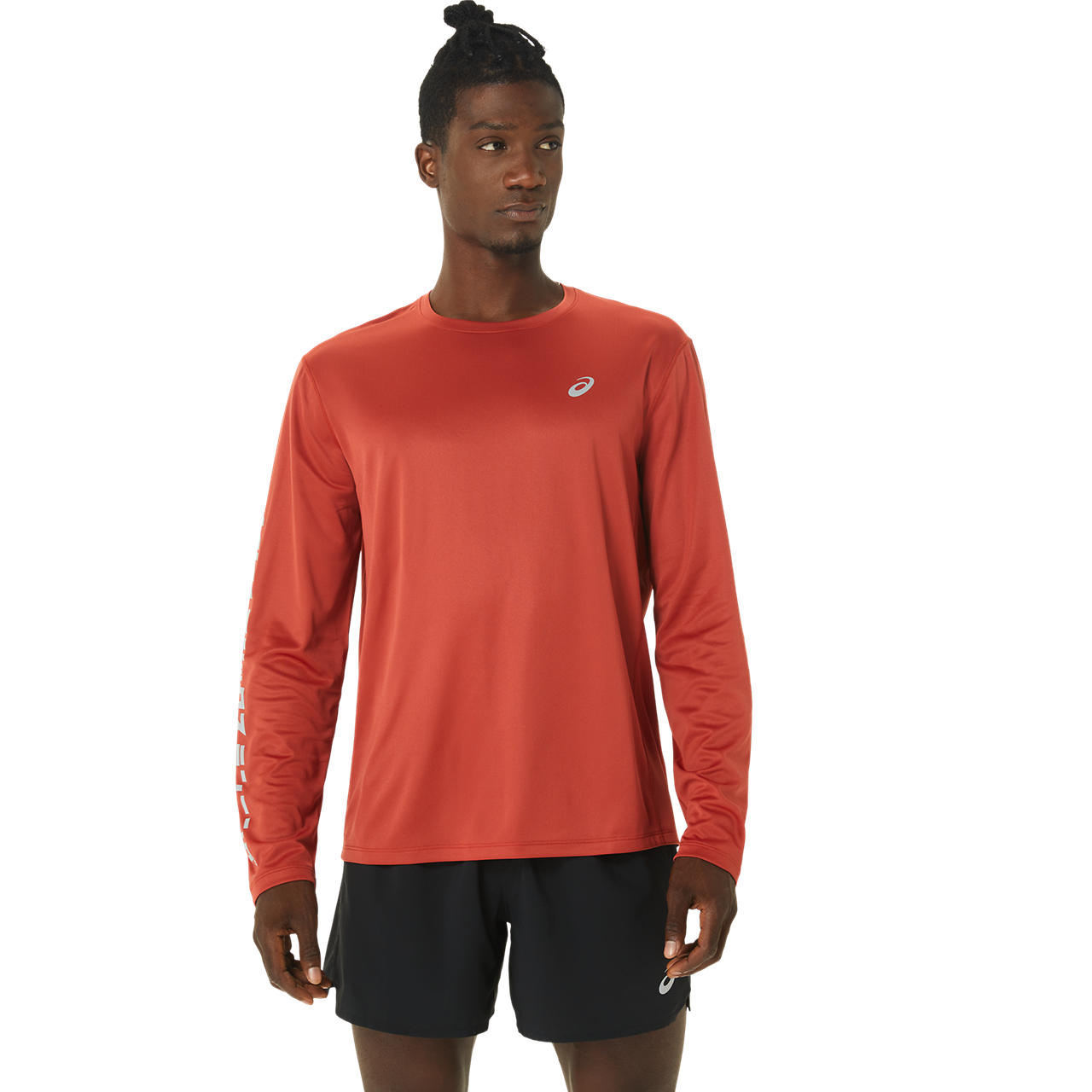 Asics Katakana Ls Top Erkek Kırmızı Uzun Kollu Tshirt 2011C758-600