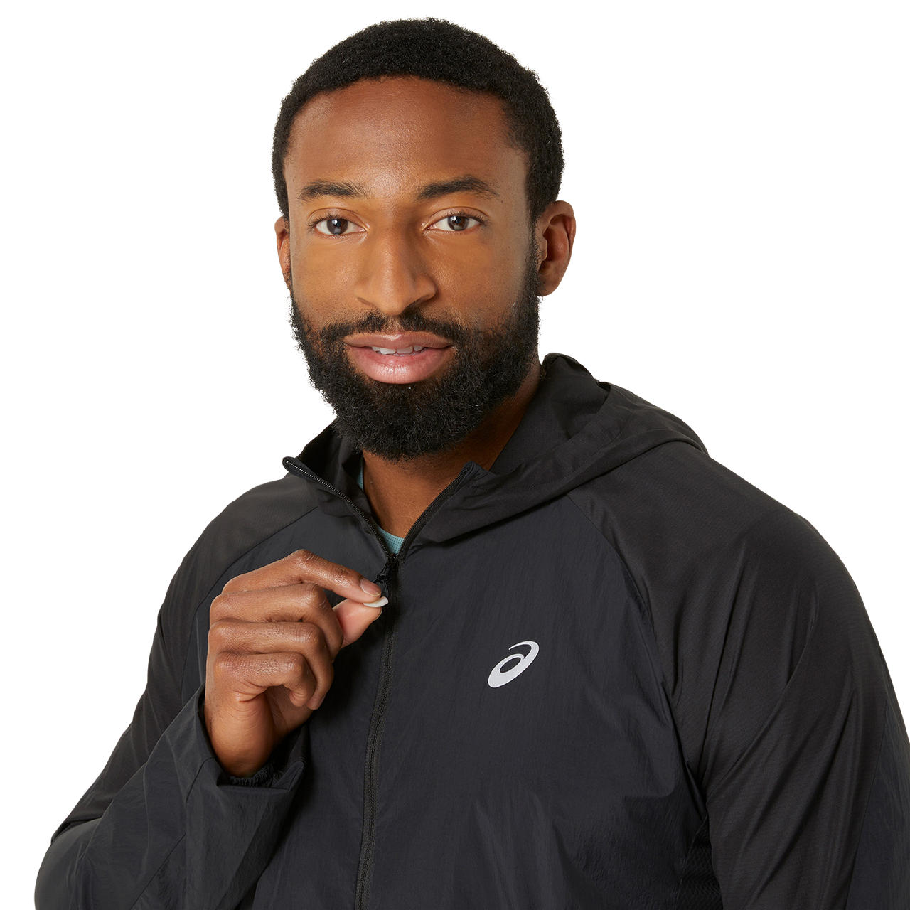 Asics Road Packable Jacket Erkek Siyah Ceket 2011D084-001