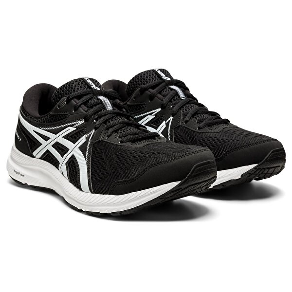 Asics Gel-contend 7 Erkek Siyah Beyaz Koşu Ayakkabısı 1011B040-002