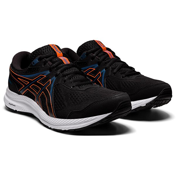 Asics Gel-contend 7 Erkek Siyah Turuncu Koşu Ayakkabısı 1011B040-004