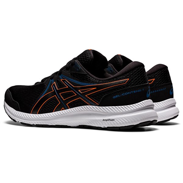 Asics Gel-contend 7 Erkek Siyah Turuncu Koşu Ayakkabısı 1011B040-004