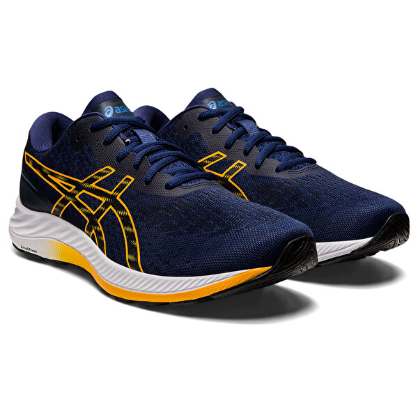 Asics Gel-excite 9 Erkek Lacivert Sarı Koşu Ayakkabısı 1011B338-409
