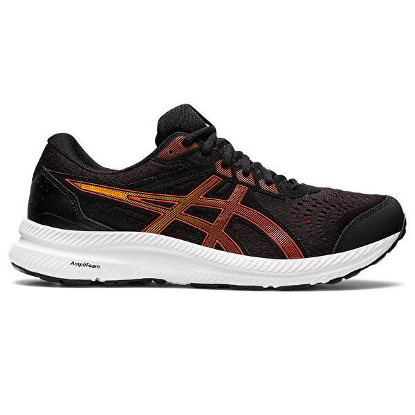 Asics Gel-contend 8 Erkek Siyah Turuncu Koşu Ayakkabısı 1011B492-004