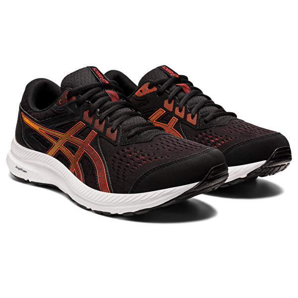Asics Gel-contend 8 Erkek Siyah Turuncu Koşu Ayakkabısı 1011B492-004