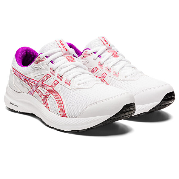 Asics Gel-contend 8 Kadın Beyaz Pembe Koşu Ayakkabısı 1012B320-101