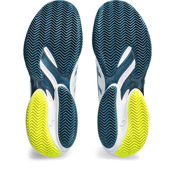 Asics Court Ff 3 Clay Erkek Beyaz Yeşil Tenis Ayakkabısı 1041A371-101