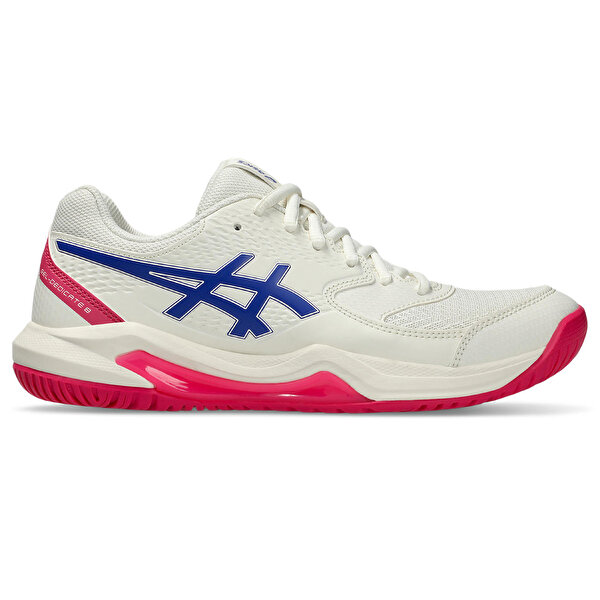 Asics Gel-dedicate 8 Kadın Beyaz-mavi Tenis Ayakkabısı 1042A237-105