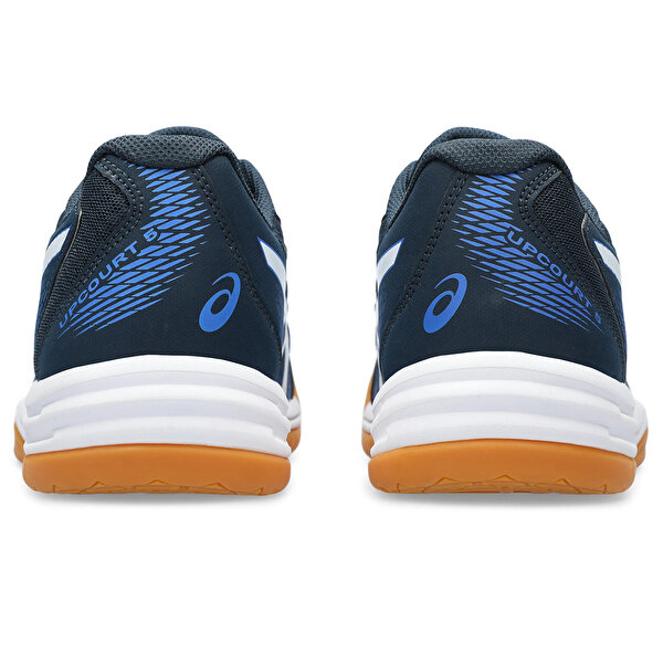 Asics Upcourt 5 Erkek Lacivert Beyaz Voleybol Ayakkabısı 1071A086-403