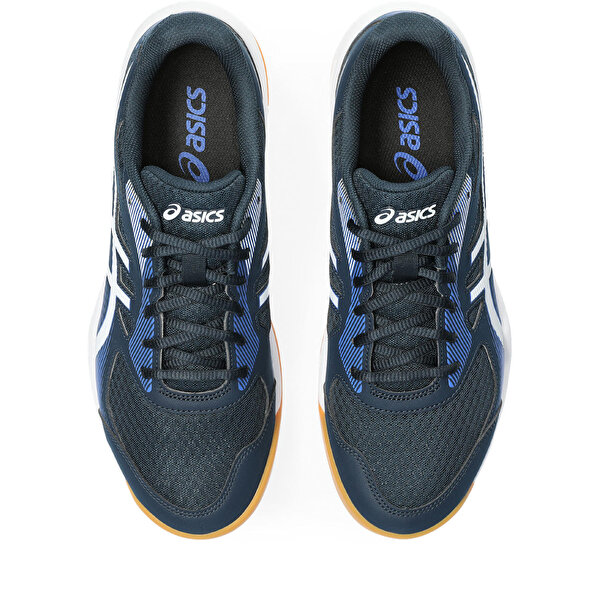 Asics Upcourt 5 Erkek Lacivert Beyaz Voleybol Ayakkabısı 1071A086-403