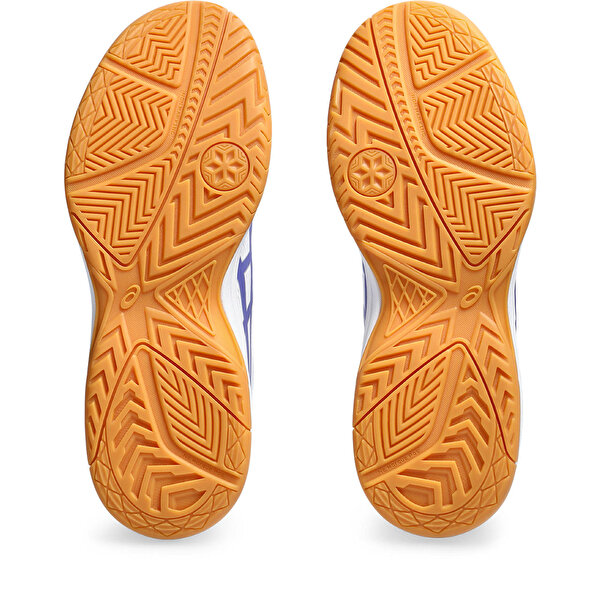 Asics Upcourt 5 Kadın Beyaz Mor Voleybol Ayakkabısı 1072A088-103