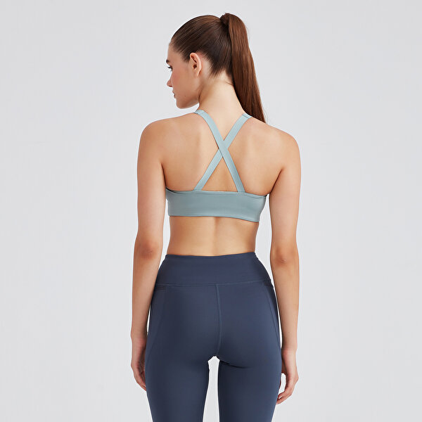 Asics Accelerate Bra Kadın Mavi Sporcu Sütyeni 2012B911-402