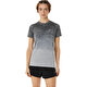 Asics Seamless Ss Top Kadın Gri Siyah Kısa Kollu Tshirt 2012C385-020